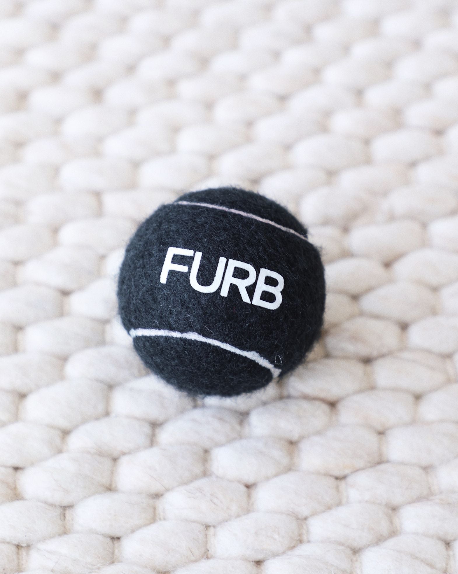 Black Dog Tennis Ball | Modern Pet Products at FURB