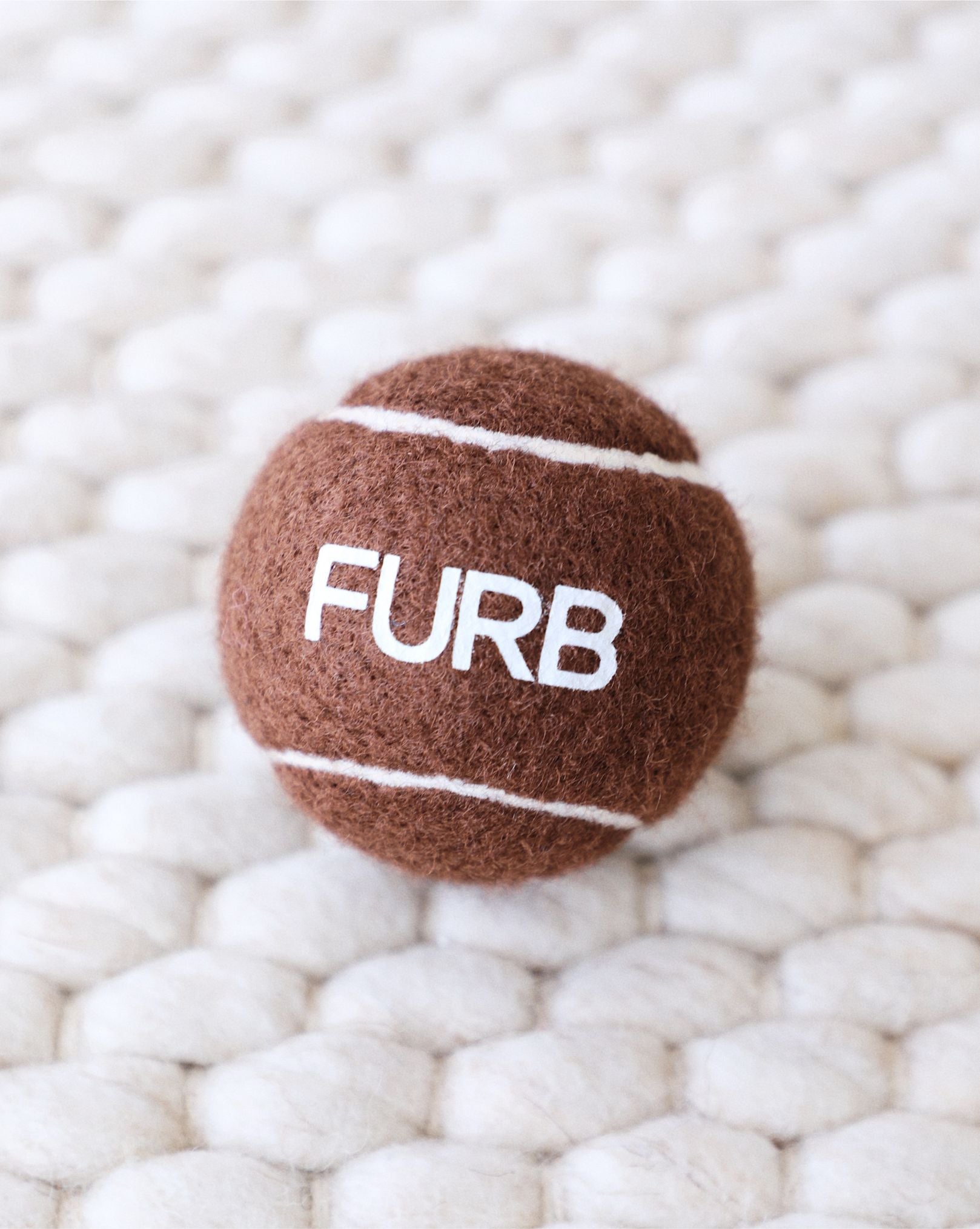 Brown Tennis Ball for Dogs | Modern Pet Products at FURB